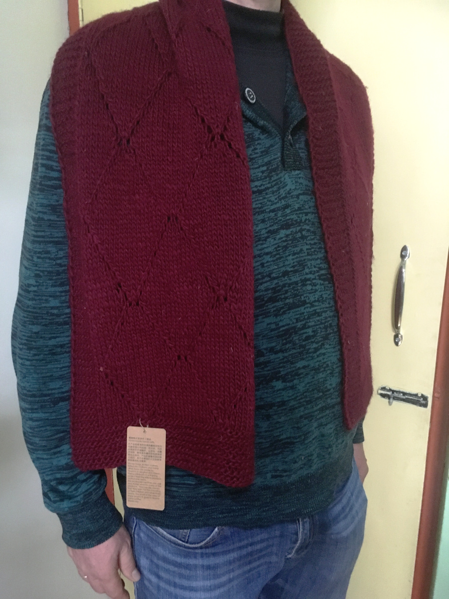 B30 Sheep Wool Scarf - Tibetan Handicrafts AmdoCraft